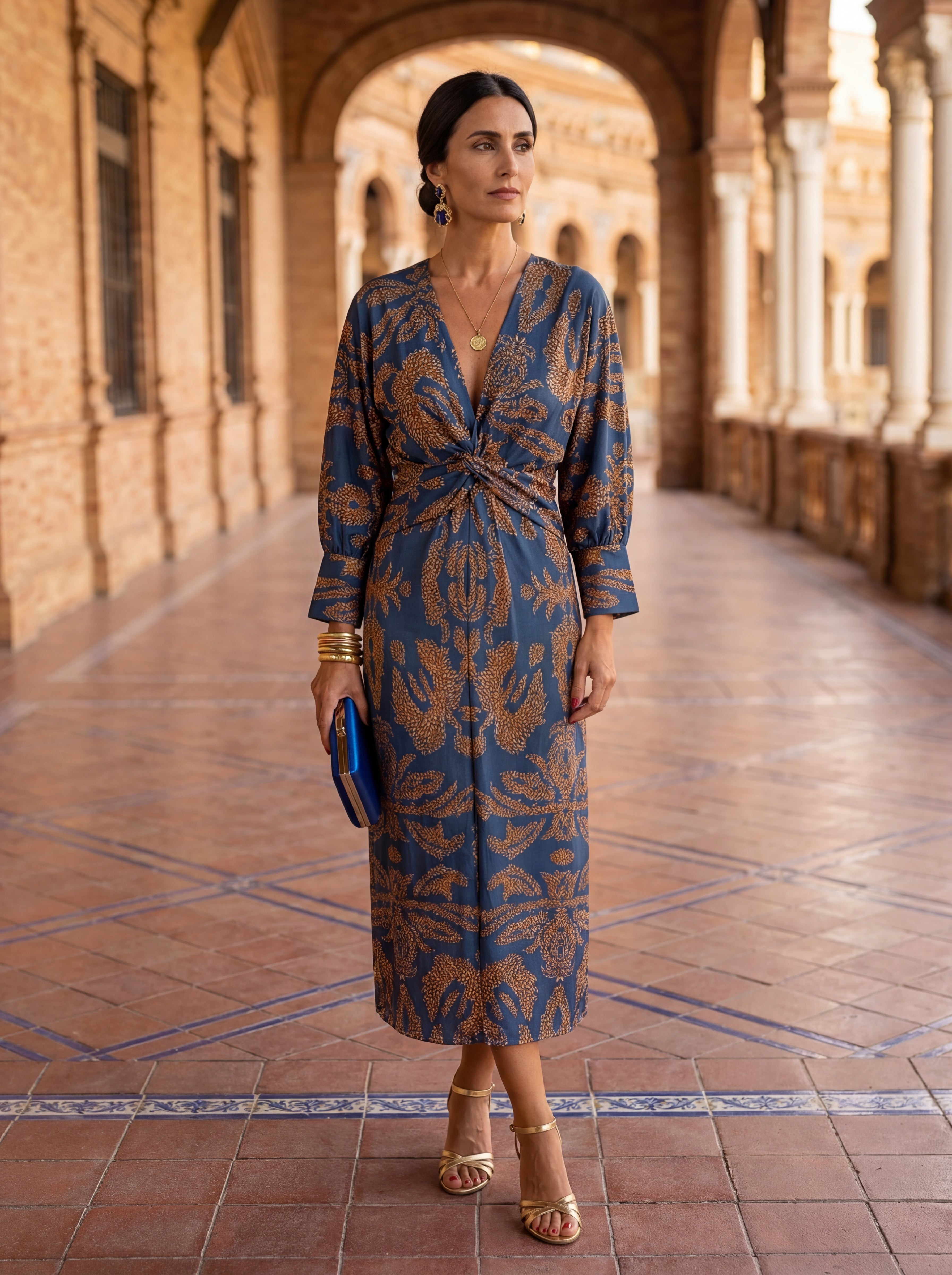 Isadora - Vestido Midi – Maria Douro